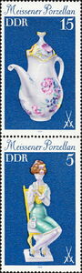 Stamp: Meissen Porcelain (Germany, Democratic Republic (DDR)(Meissen ...