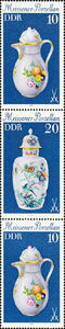 Stamp: Meissen Porcelain (Germany, Democratic Republic (DDR)(Meissen ...