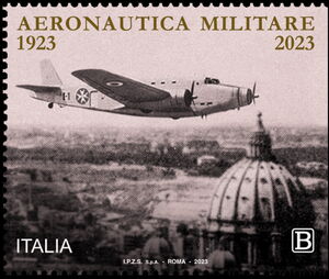 Stamp: Centenary of the Air Force (Italy(Italy-Vatican City Joint Issue ...