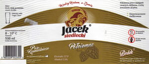Drink Label: Jacek Siedlecki Półciemne (Browar Maryensztadt, PolandCol ...