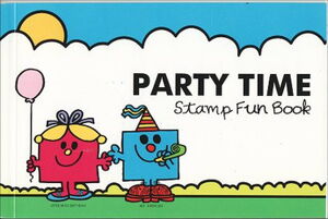 Stamp: PARTY TIME Stamp Fun Book (Australia(Mr Men and Little Miss ...