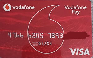 Bank Card: Vodafone Pay (Denizbank, Türkiye (Turkey)Col:TR-VI-0632