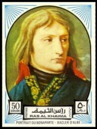 Stamp: Bonaparte, by Louis Albert Guislain Bacler d'Albe (Ras al ...