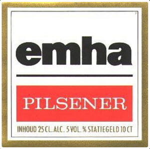Drink Label: Emha Pïlsener (EMHA BV, NetherlandsCol:NL-BEER-036539
