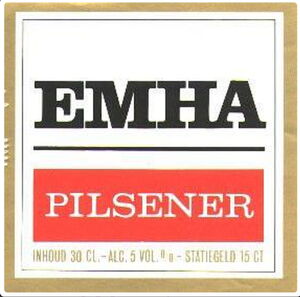 Drink Label: Emha Pïlsener (EMHA BV, NetherlandsCol:NL-BEER-036545