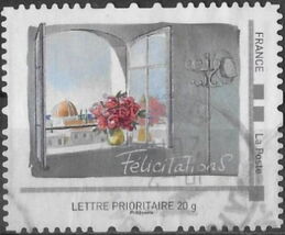 Stamp: Felicitations (France: Personalized Stamps(Collectors : Weddings ...