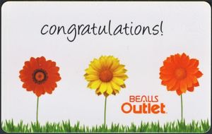 Gift Card: 3 Flowers (Bealls Outlet, United States of America(Bealls ...