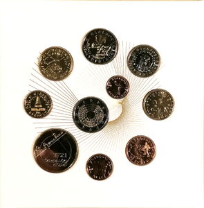 Coin: Various Euro (Mint set 2021) (Slovenia(2007~Today - Euro mint set ...