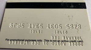 Bank Card: US Capital (US Capital Bank, United States of AmericaCol:US ...