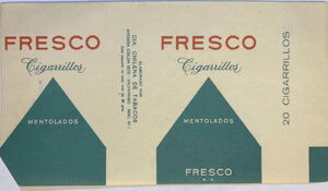 Cigarette Pack: Fresco (ChileCol:CL-CT-0159