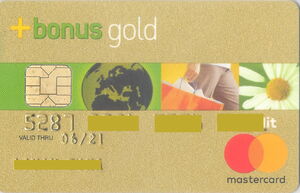 Bank Card: Bonus Gold (GarantiBank 24, RomaniaCol:RO-MC-0183.03