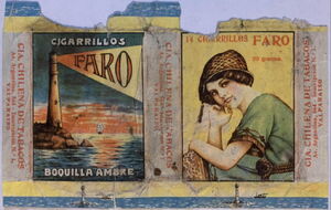 Cigarette Pack: Faro (ChileCol:CL-CT-0167