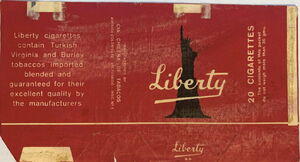 Cigarette Pack: Liberty (ChileCol:CL-CT-0168