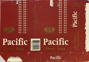 Paquete de Cigarrillos: Pacific (ChileCol:CL-CT-0184