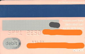 Bank Card: Joint Account (Monzo Bank, United Kingdom of Great Britain ...