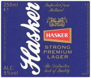 Drink Label: Hasker (Oranjeboom Bierbrouwerij, NetherlandsCol:NL-BEER ...