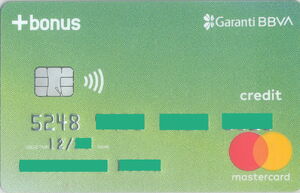 Bank Card: + Bonus (Garanti BBVA, RomaniaCol:RO-MC-0417