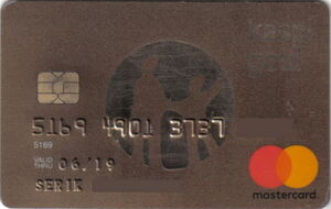 Bank Card: Kaspi GOLD (Kaspi Bank, KazakhstanCol:KZ-MC-0012.09