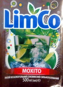 Drink Label: Mokhito (PP Chuguevsky Mineral Water Plant, Ukraine(LimCo ...