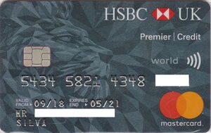 Bank Card: Hsbc - Premier / Credit Card (HSBC, United Kingdom of Great ...