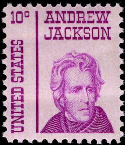 Stamp: Andrew Jackson (United States of America(Prominent Americans ...