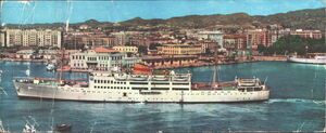 Postcard: Málaga Harbour (Spain(Málaga) Col:ES-015189 📮