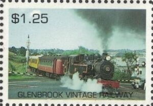 Stamp: G.V.R. Excursion 1995 (Australia: Private Post Offices(Glenbrook ...