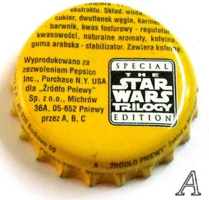Bottle Cap: Pepsi Special Edition Star Wars (Pepsico Co., PolandCol:SO ...