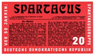 Stamp: Spartakus Letter (Germany, Democratic Republic (DDR)(50th ...