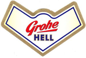 Drink Label: Grohe Hell (Brauerei Grohe, Germany, Federal RepublicCol ...