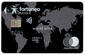 Bank Card: Fortuneo World Elite (Fortuneo, FranceCol:FR-MC-0069