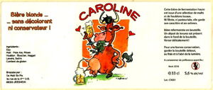 Drink Label: Caroline (Brasserie De Malt en Pis, FranceCol:FR-BEER-005743