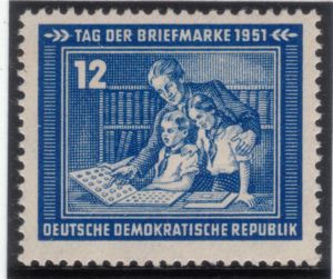 Stamp: Stamp Day (Germany, Democratic Republic (DDR)(Stamp Day) Mi:DD ...