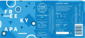 Drink Label: Freeky Apa (Browar Maryensztadt, PolandCol:PL-BEER-011920