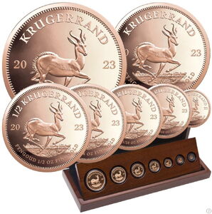 Coin: Various Krugerrand (Set Prestige 7 coins 2023) (South Africa(1923 ...