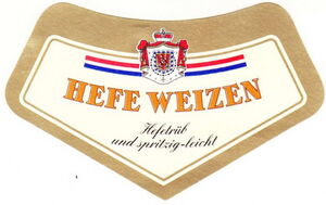 Drink Label: Furstenberg Hefe Weizen (Fürstlich Fürstenbergische Brauerei GmbH & Co KG, Germany ...