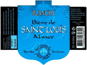 Drink Label: Blanche (Brasserie de Saint-Louis, FranceCol:FR-BEER-006193