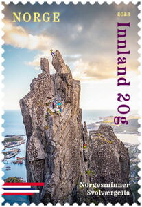 Stamp: Svolværgeita (Norway(Tourism : Norway Memories (2023)) Mi:NO ...