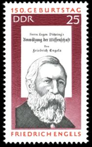 Stamp: Friedrich Engels (1820-1895) (Germany, Democratic Republic (DDR ...