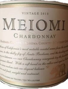 Drink Label: Meiomi Chardonnay California (Meiomi Wines, United States ...