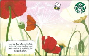 Gift Card: Spring Flowers (Starbucks, Ireland(Starbucks) Col:IE-S-6213 ...