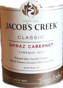 Drink Label: Jacob's Creek Classic Shiraz Cabernet (Gramp & Sons ...