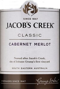 Drink Label: Jacob's Creek Classic Cabernet Merlot (Gramp & Sons ...