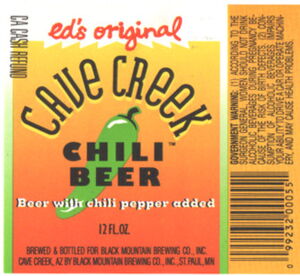 Drink Label: Chilli Beer (Black Mountain Brewing, United States of ...