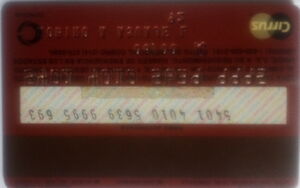 Bank Card: BancUnion (Banc Union, VenezuelaCol:VE-MC-0220.02