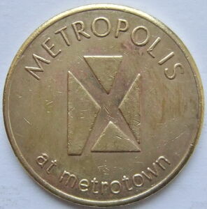 Token: CHQ Entertainment / Metropolis (Canada(Amusement Park/Arcade ...