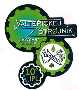 Etiqueta de Bebida: Valterickej Strojnik 10 Ipl (Letajici pivovar ...