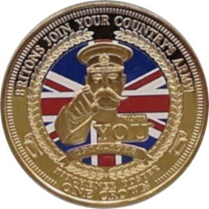 Coin: 1 Crown (Brittons Join Your Country's Army) (Tristan da Cunha ...