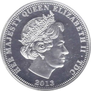 Coin: 1 Crown (William & Catherine, First Royal Tour) (Tristan da Cunha ...