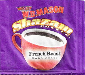 Food Label: W.B.Mason Shazam French Roast (W.B.Mason, United States of ...